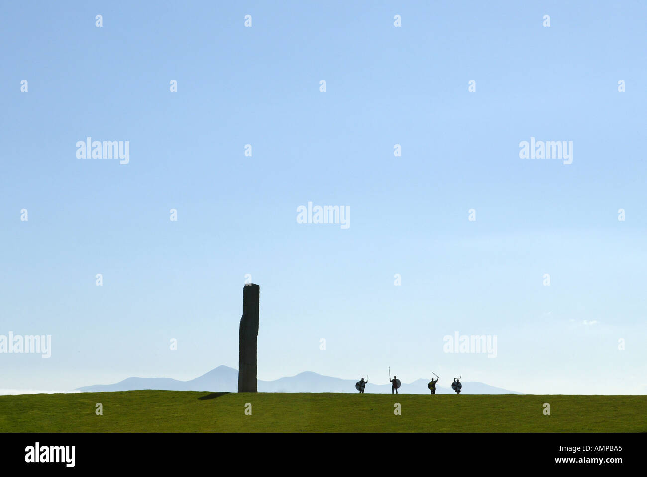 Delamont Country Park Killyleagh Co Down beside Strangford Stone a ten ...