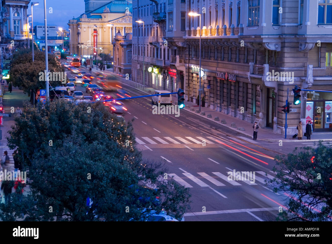 Croatia rijeka riva hi-res stock photography and images - Alamy