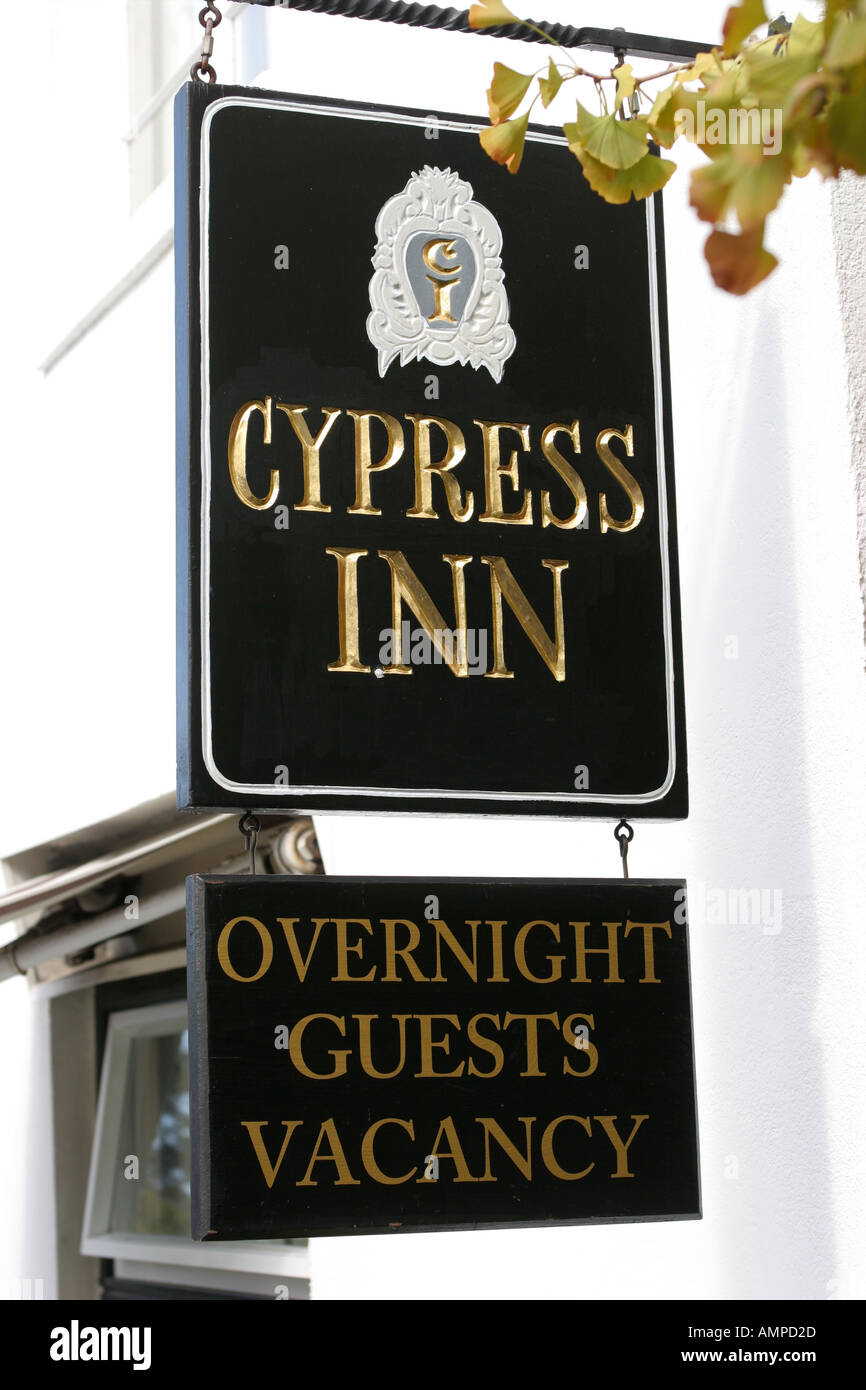 Cypress Inn Carmel California USA Stock Photo - Alamy