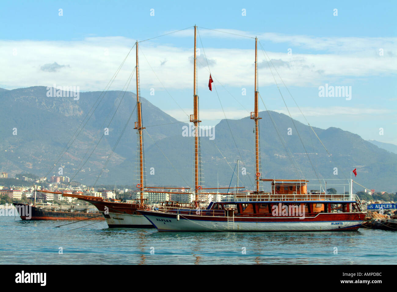 Harbour alanya turkish riviera hi-res stock photography and images - Alamy