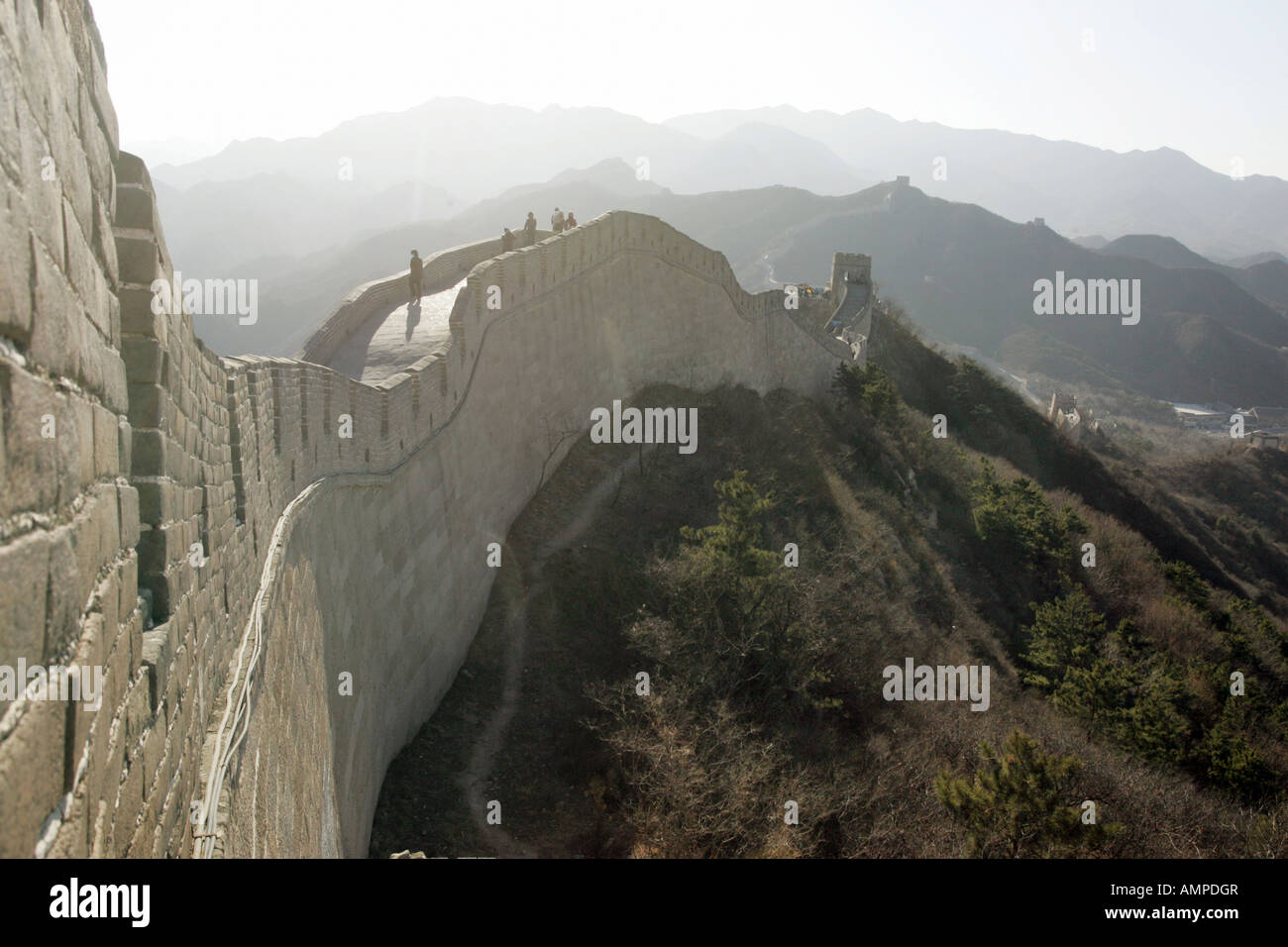 The Badaling section of the Great Wall in China Stock Photo - Alamy
