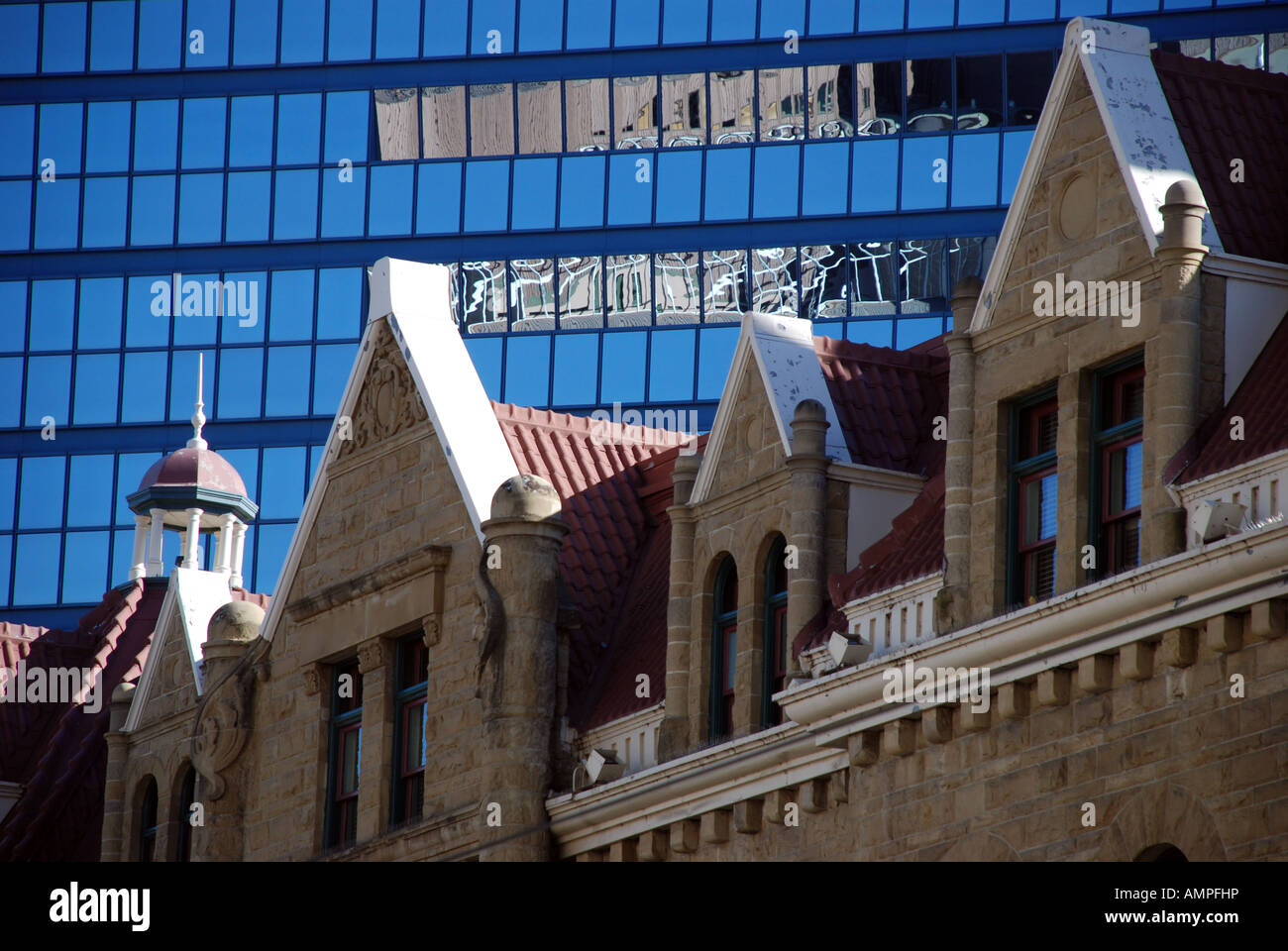 Old and new in architecture Stock Photo - Alamy