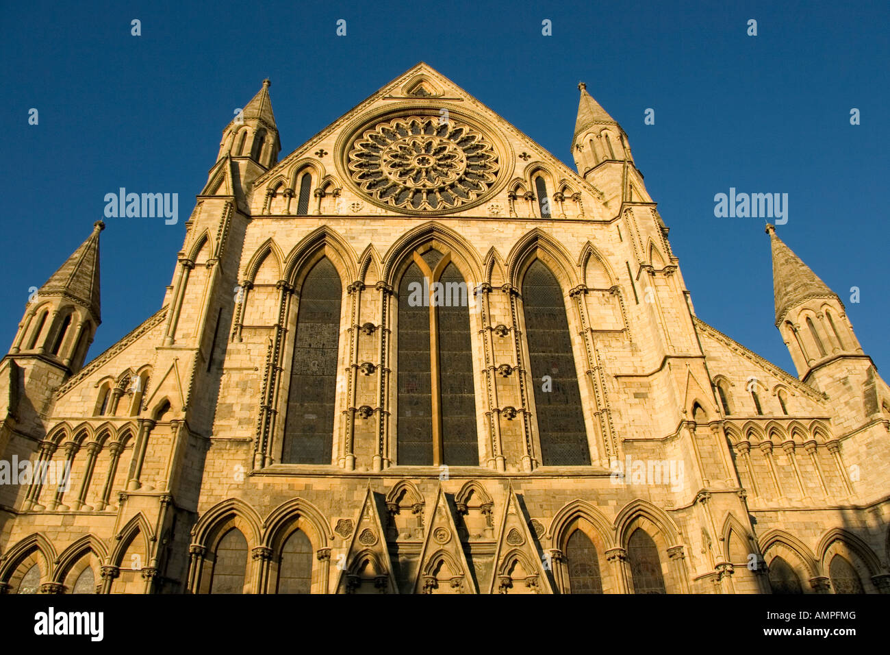 Rose Window, York Minster, York, England Stock Photo - Alamy