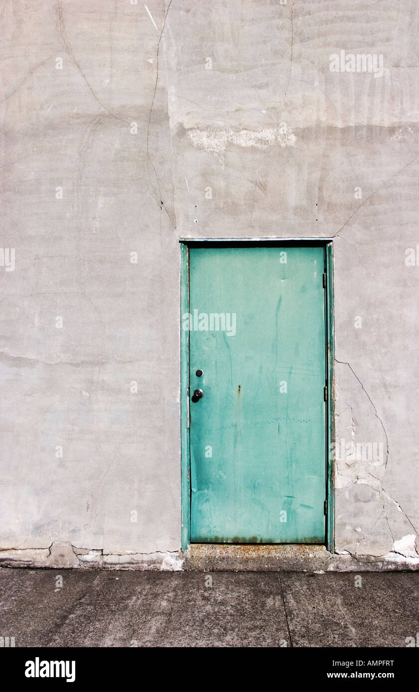 Door on building side Stock Photo - Alamy