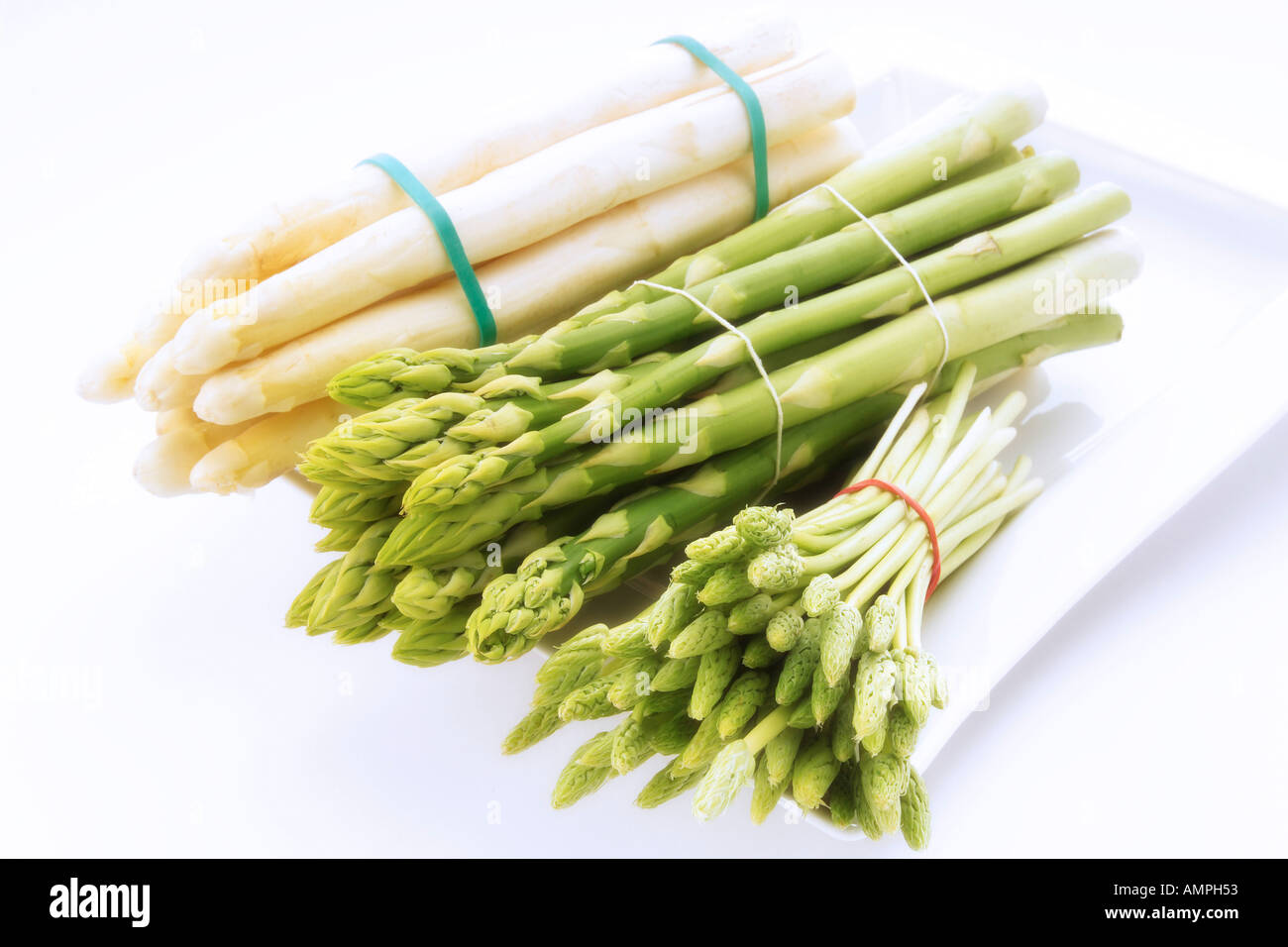 Asparagus varieties hi-res stock photography and images - Alamy