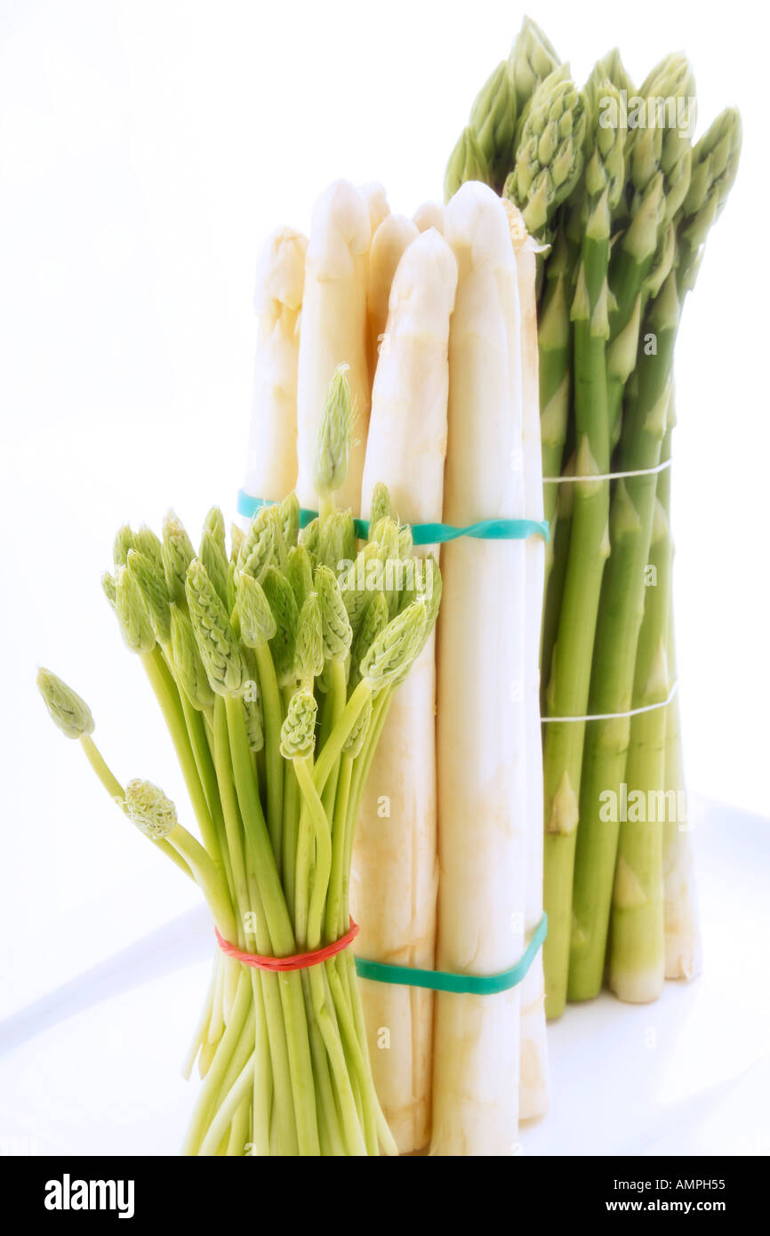 Asparagus varieties hi-res stock photography and images - Alamy