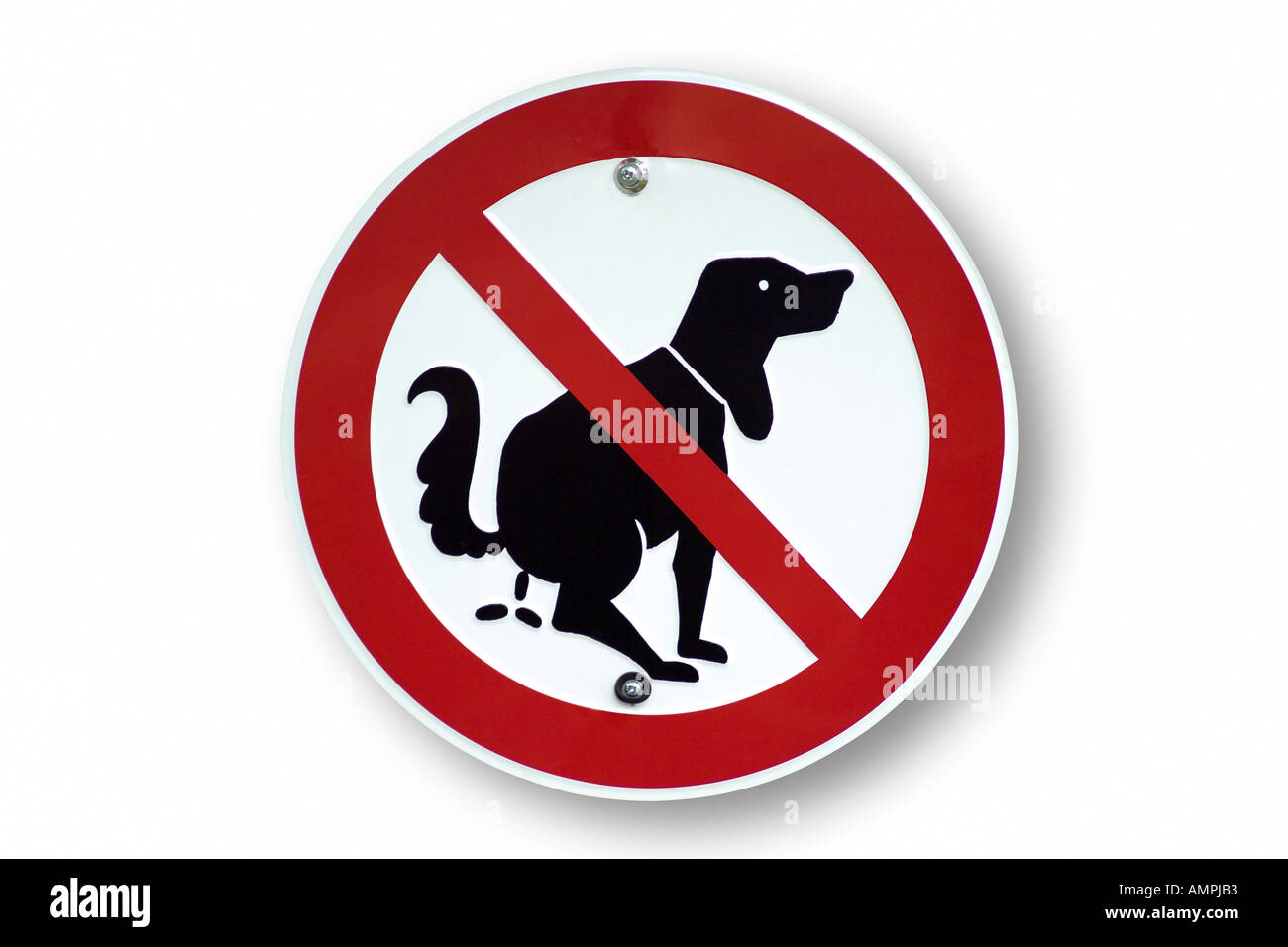 Circular dog prohibition sign hi-res stock photography and images - Alamy