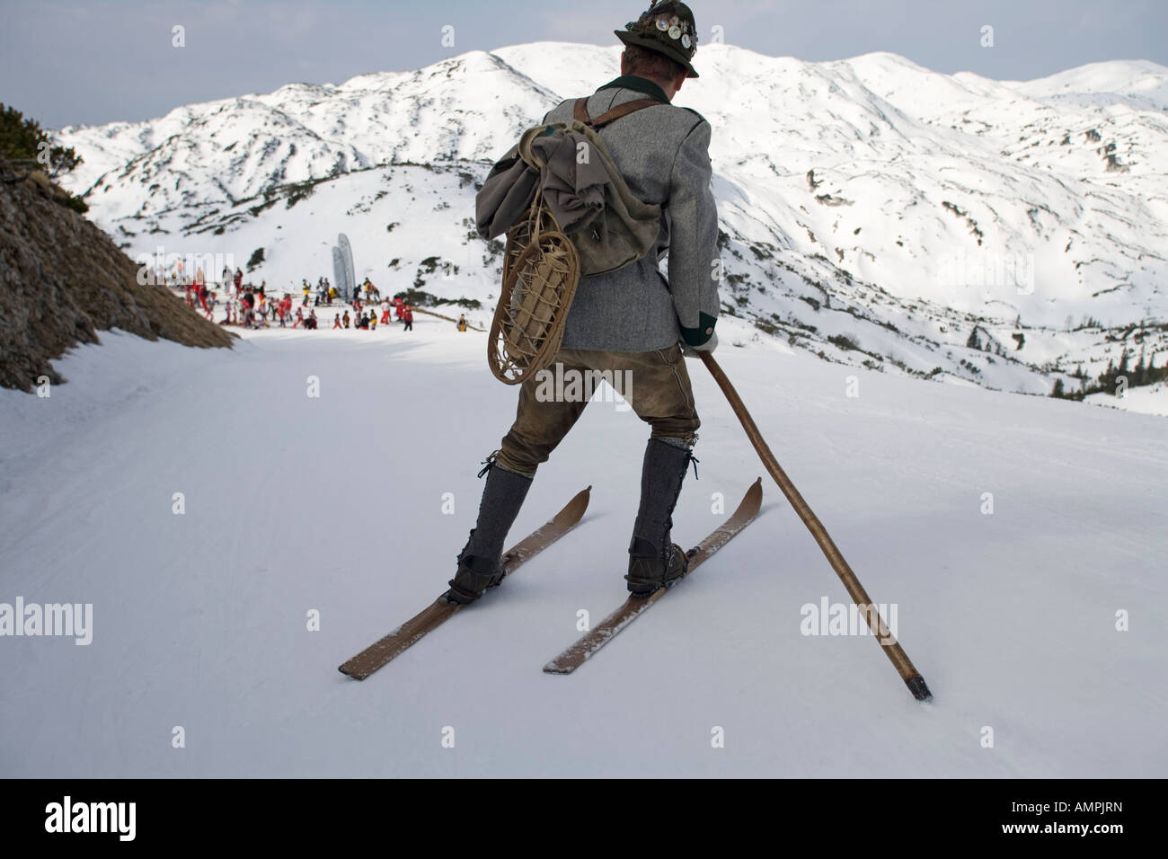 skiing - traditional Stock Photo - Alamy