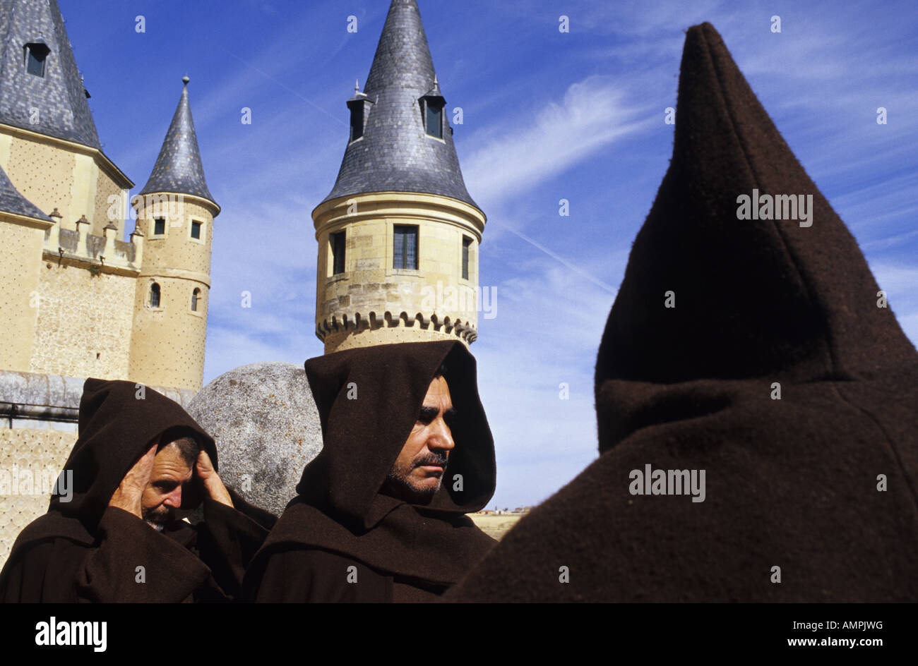 SPAIN Castile and Leon SEGOVIA Medieval festivals in Spain Stock Photo ...