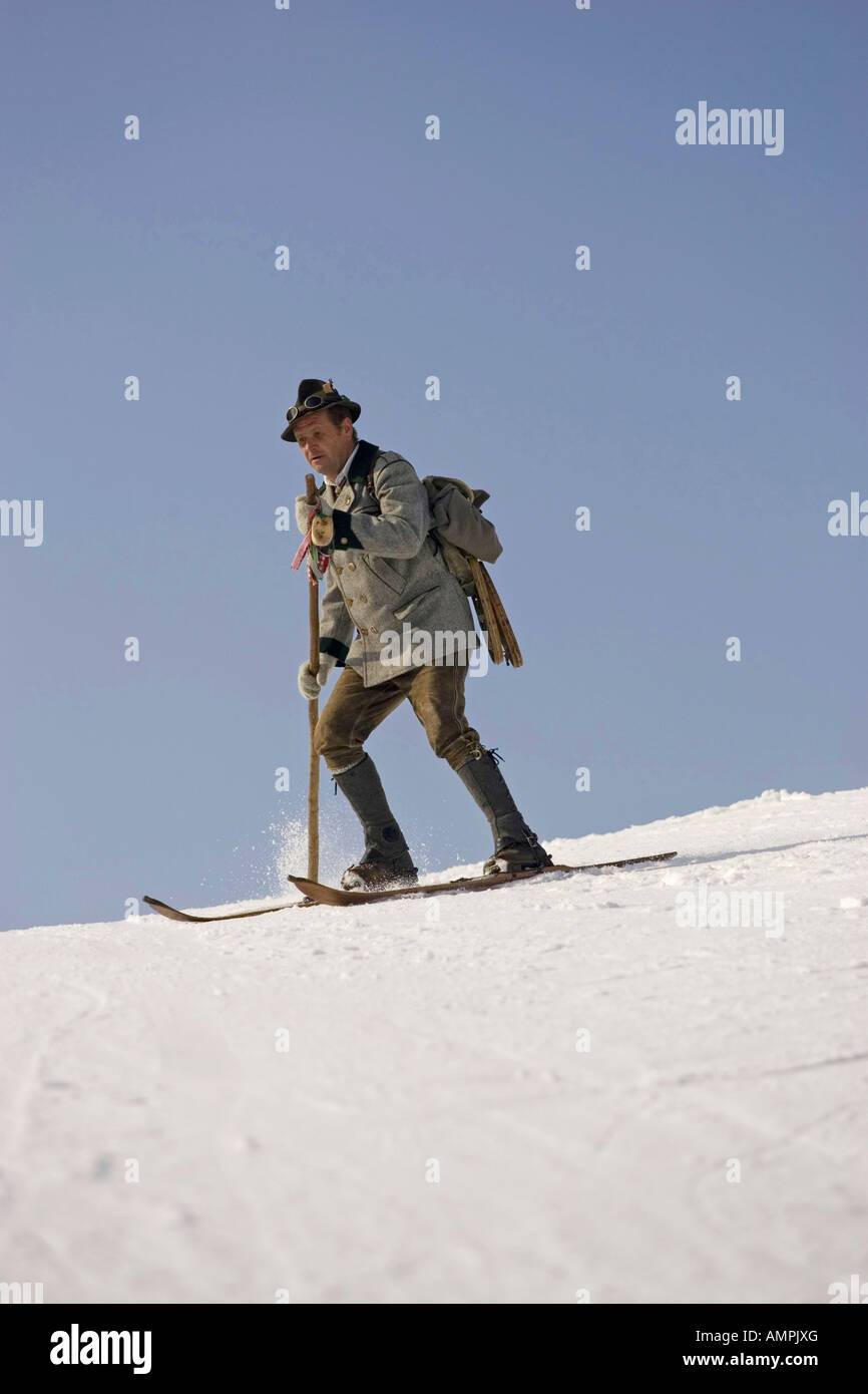 skiing - traditional Stock Photo - Alamy