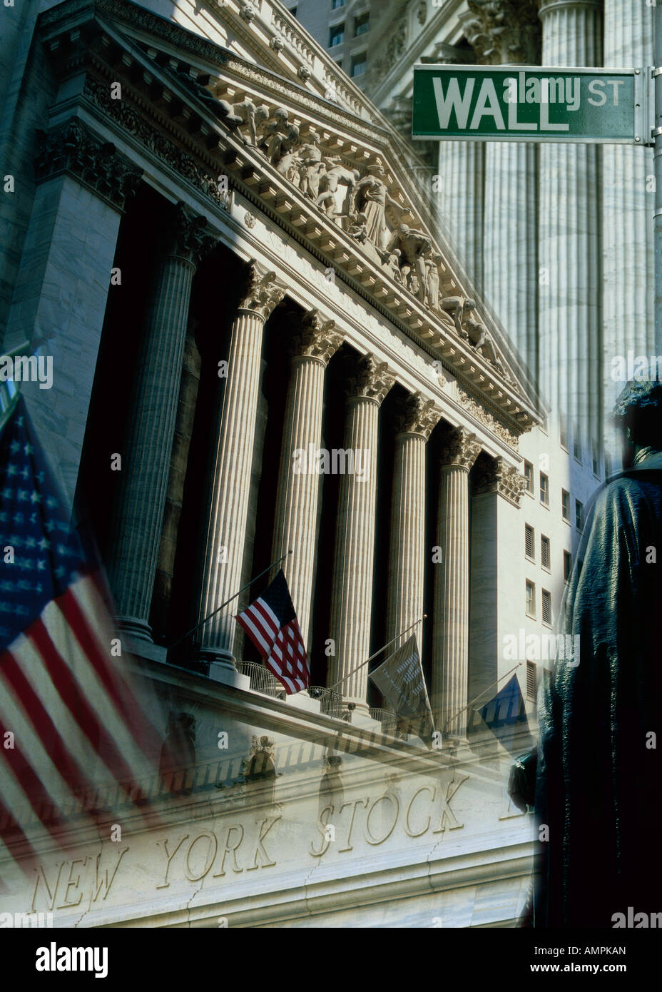 The Front of the New York Stock Exchange Stock Photo - Alamy