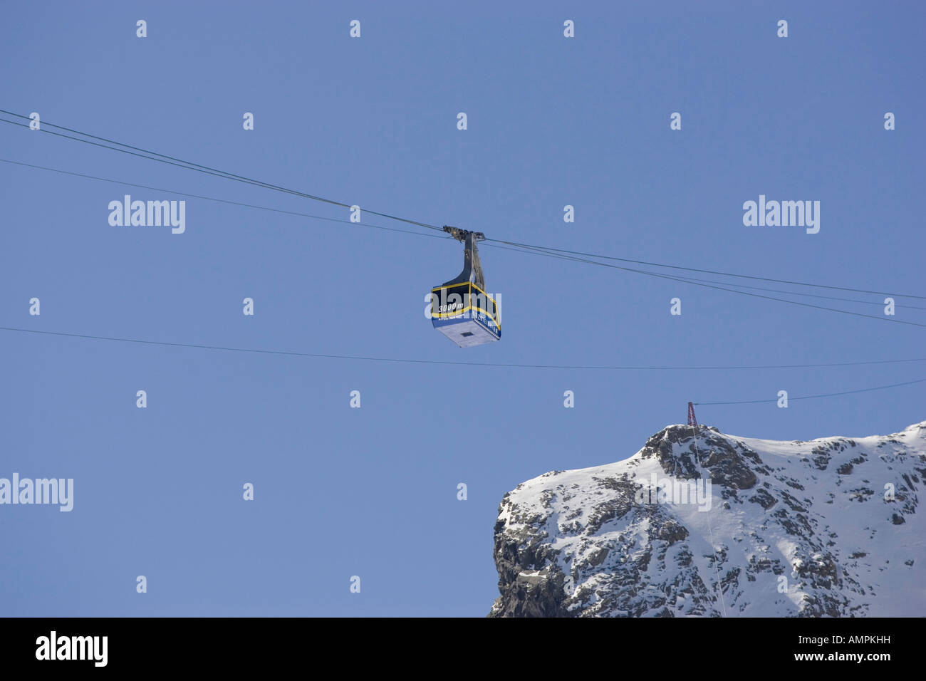 gondola of cablecar Stock Photo - Alamy