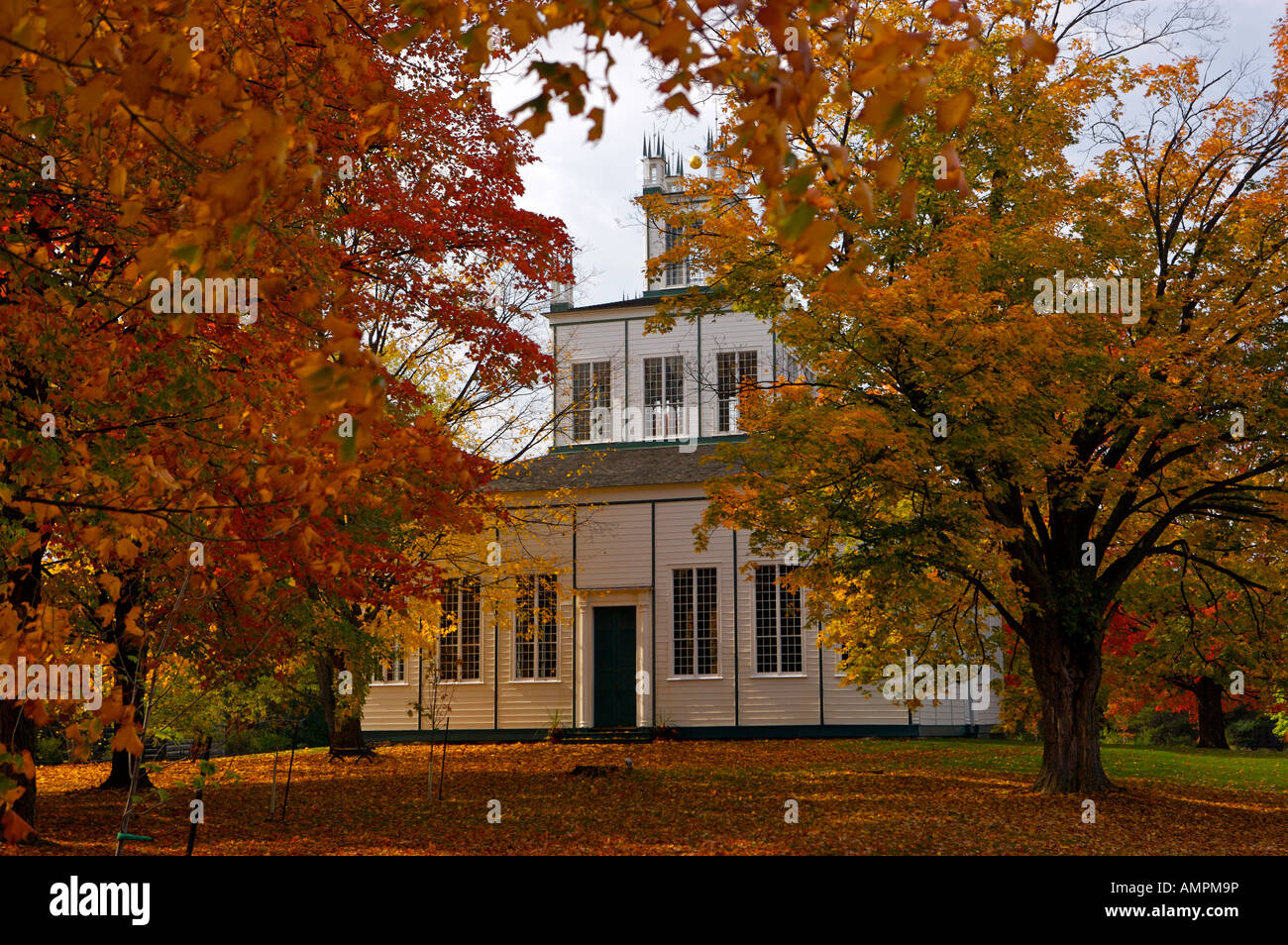 Sharon Temple, National Historic Site, in the town of Sharon, Ontario ...