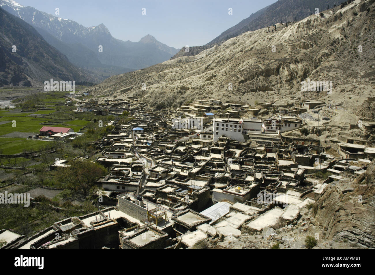 Houses marpha village hi-res stock photography and images - Alamy