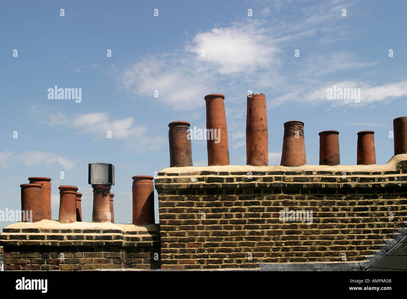London Chimney pots Stock Photo - Alamy