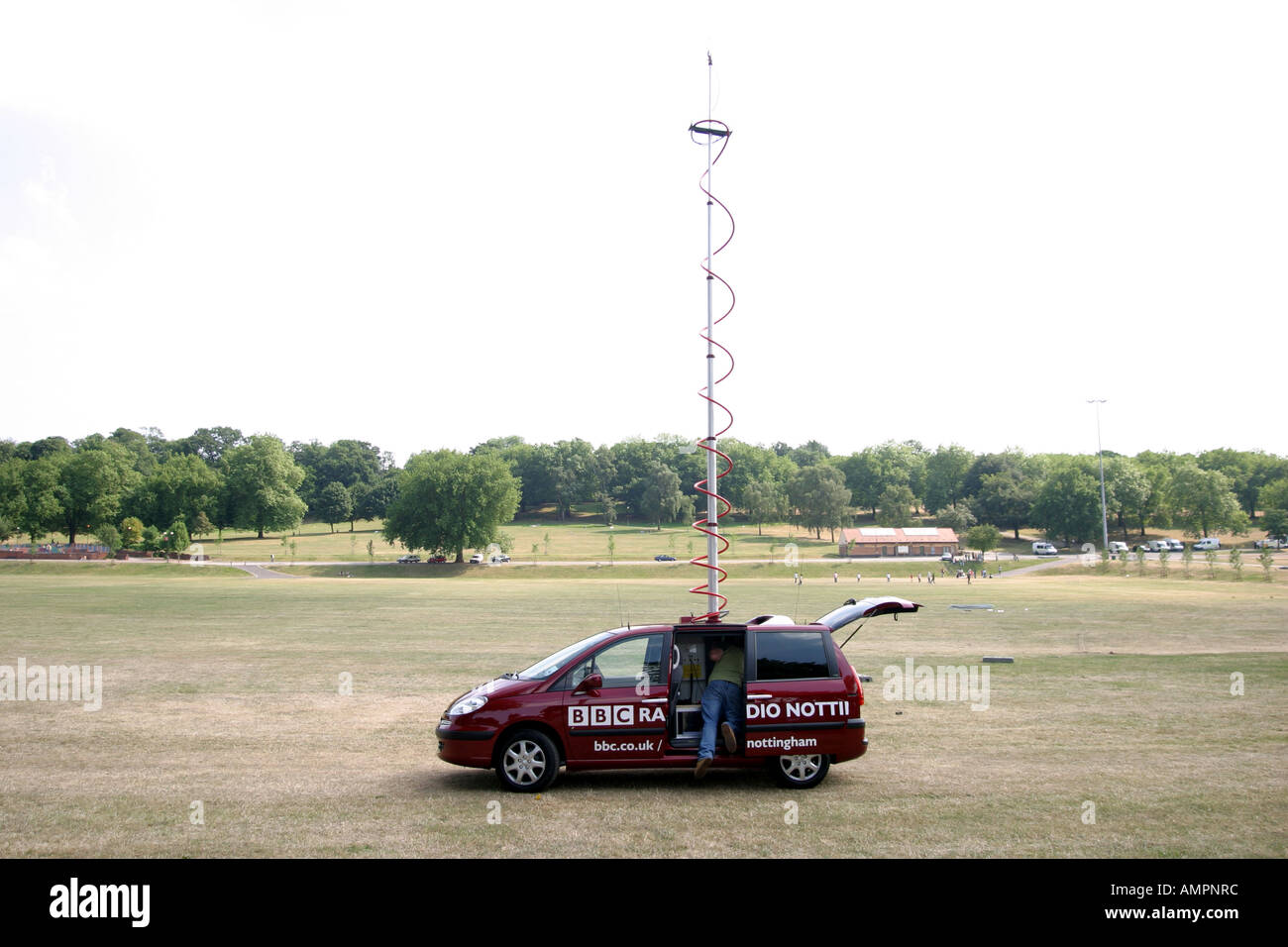 BBC Radio Nottingham Radio car Stock Photo - Alamy