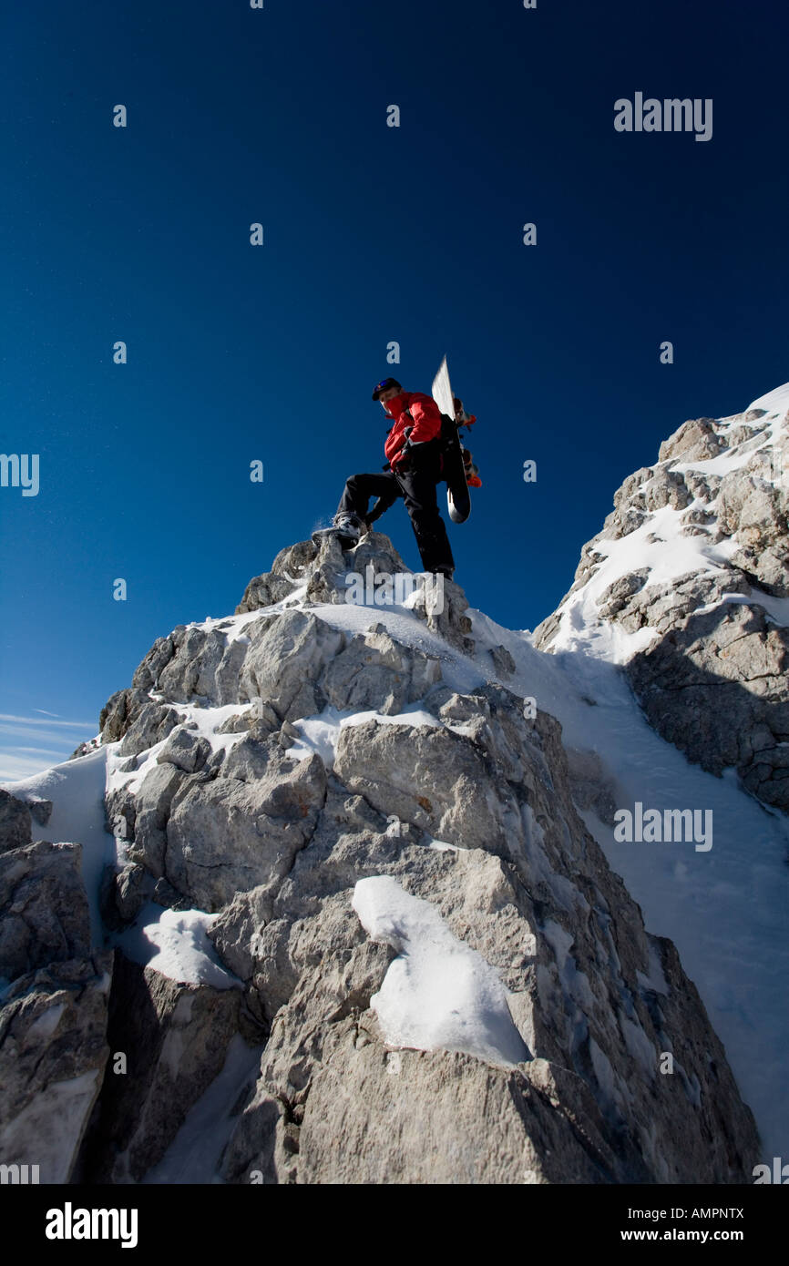 climbing to the summit Stock Photo - Alamy