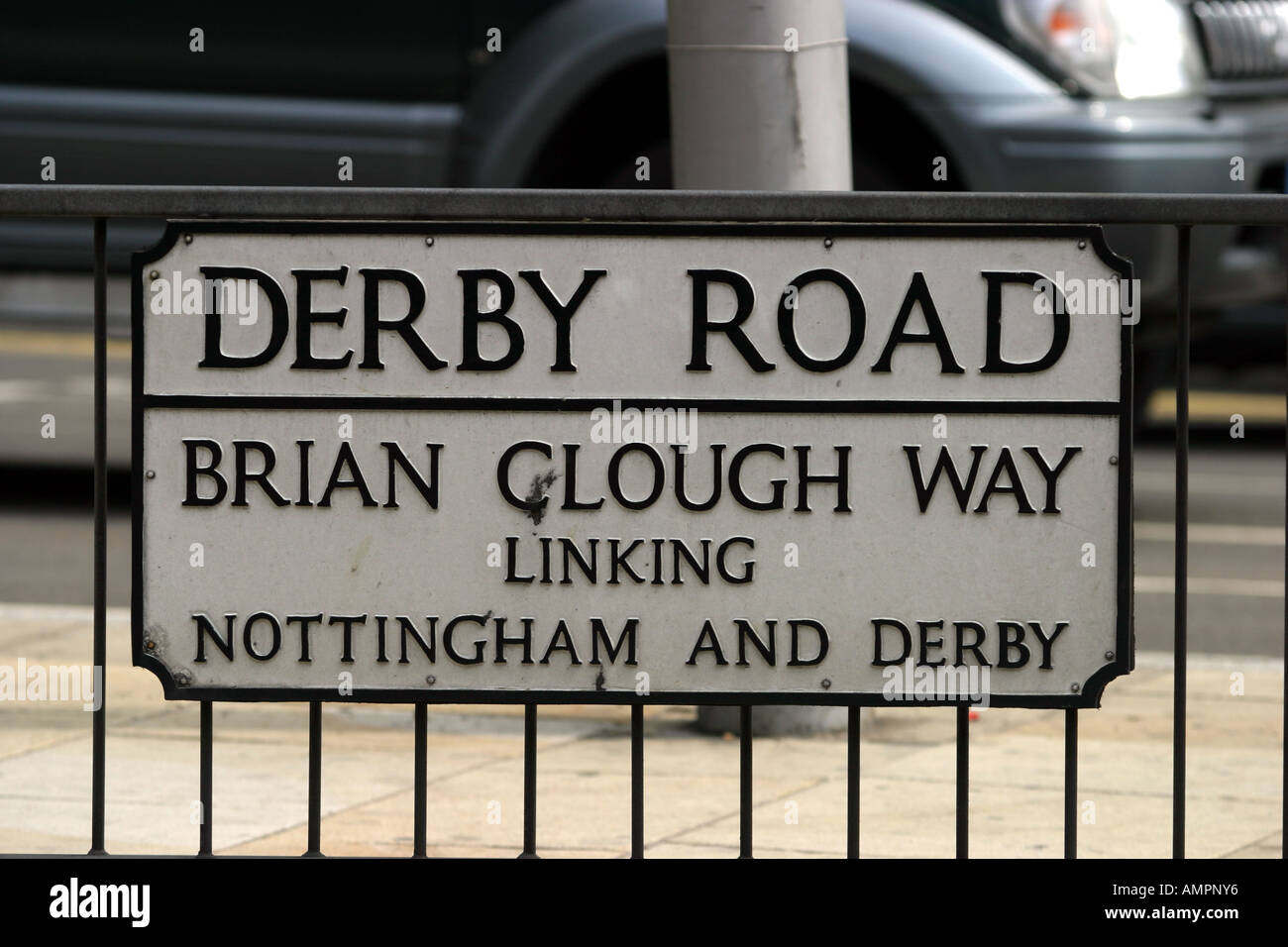 Derby Road Brian Clough Way Linking Derby and Nottingham, Nottingham ...