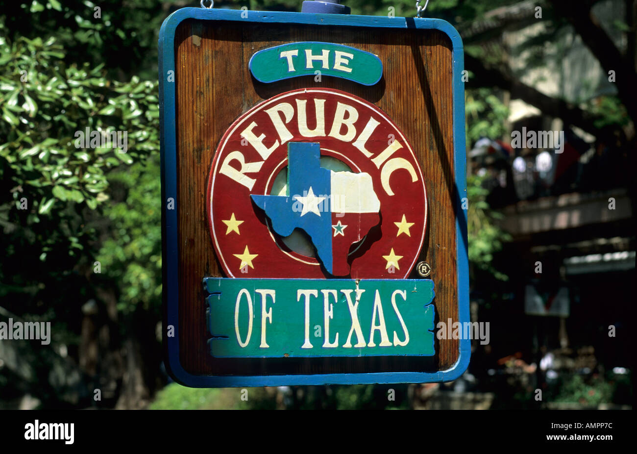 Republic of Texas sign Stock Photo - Alamy