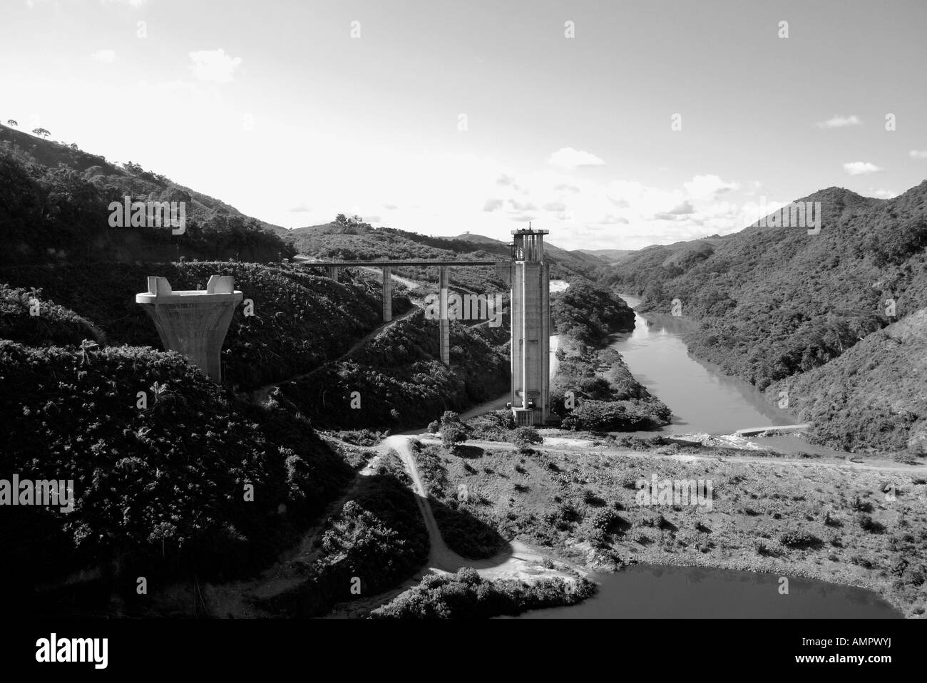 Bumbuna Dam, Tonkilli District, Sierra Leone, West Africa Stock Photo ...