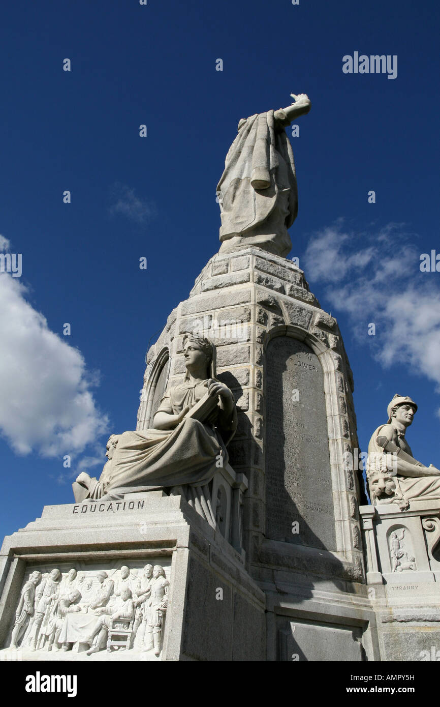 Pilgrim National Monument Plymouth New England Massachusetts USA United ...