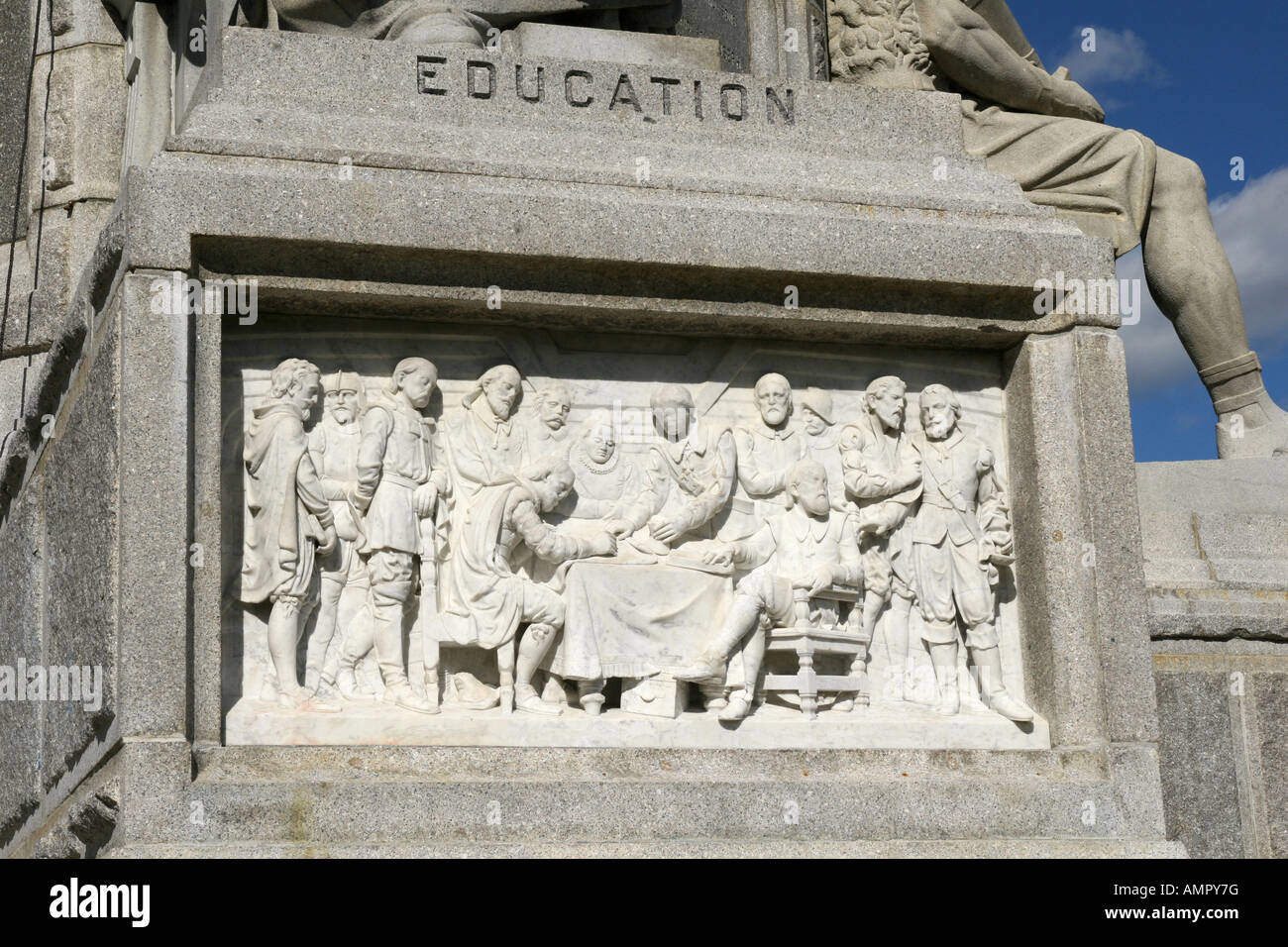 Pilgrim National Monument Plymouth New England Massachusetts USA United ...