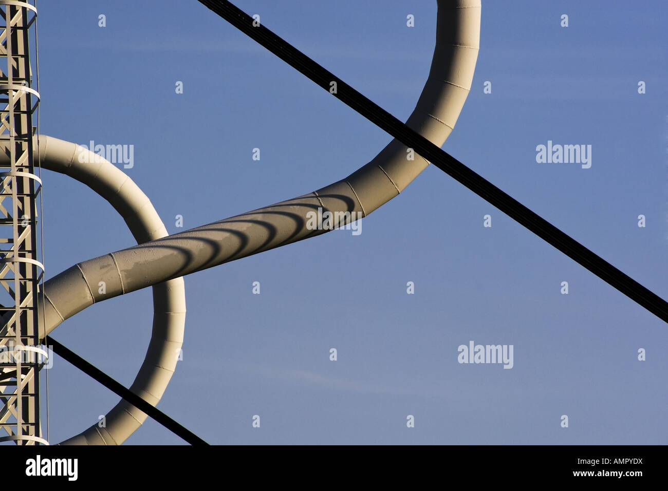 Gas piping and rope Stock Photo - Alamy