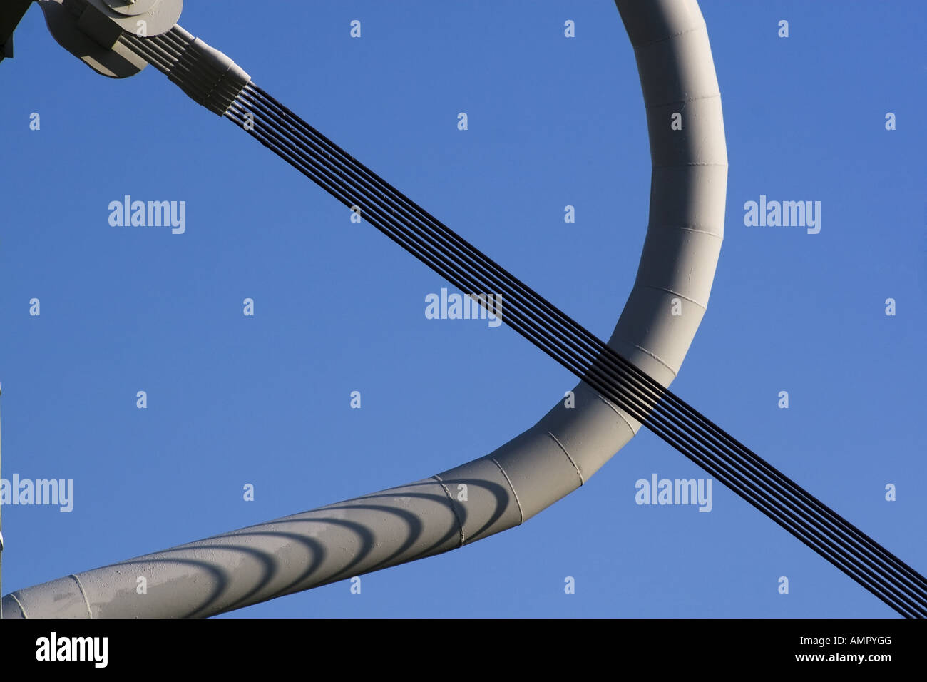 Gas piping and rope Stock Photo - Alamy