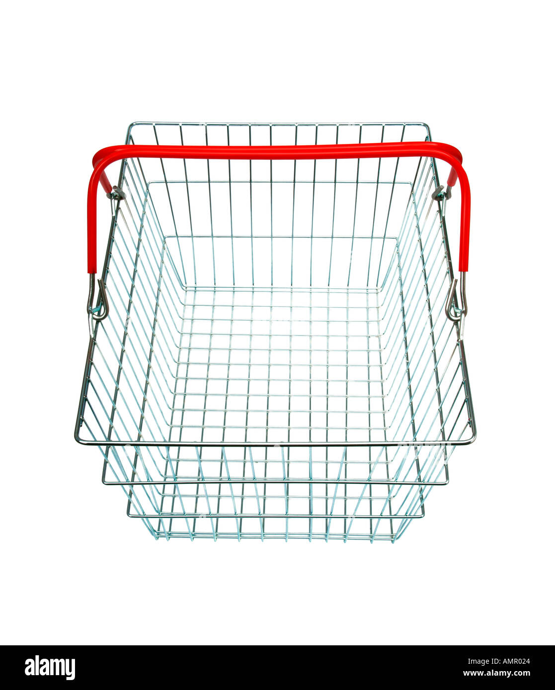Empty shopping basket Stock Photo - Alamy