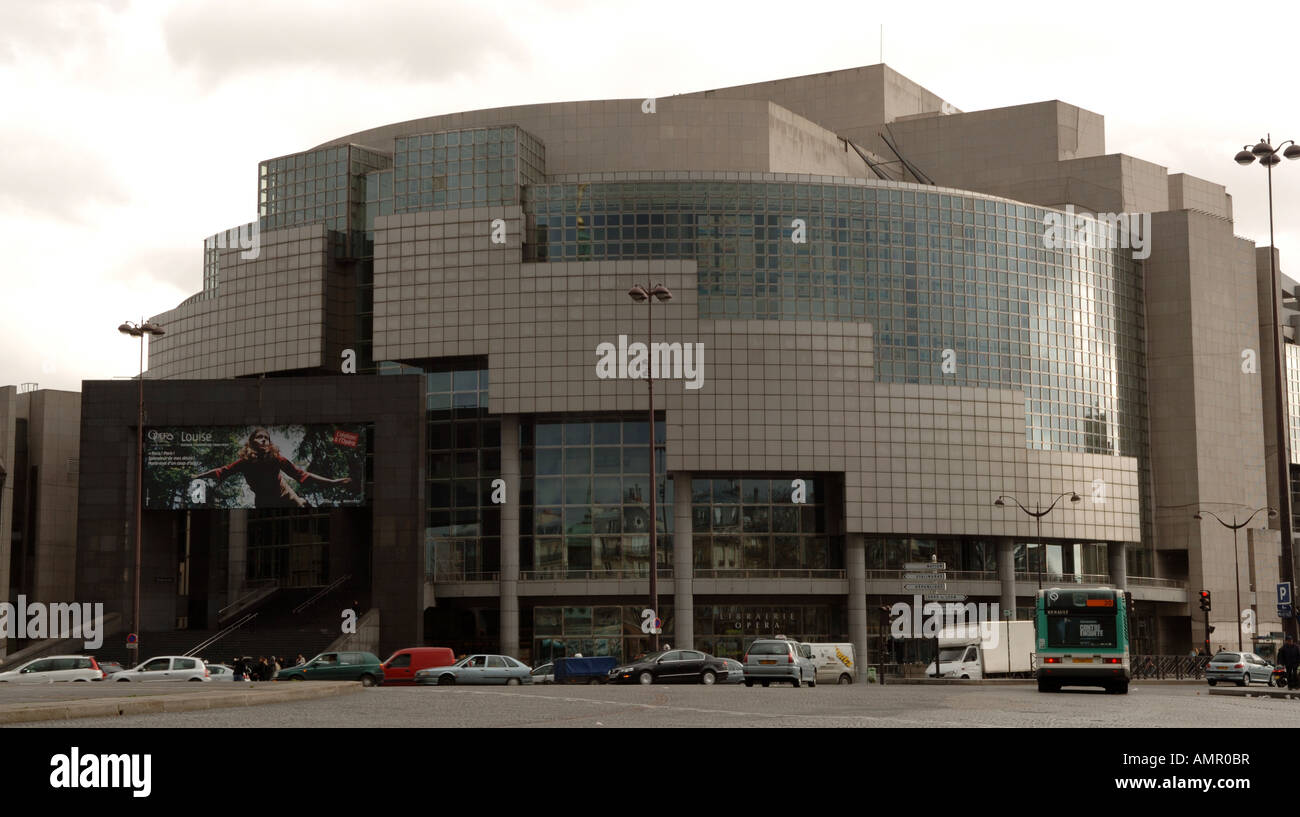 Bastille Opera House Paris France Stock Photo - Alamy