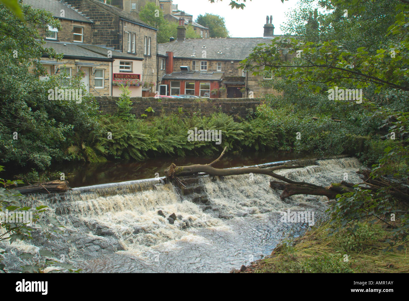 Weir hebden bridge hi-res stock photography and images - Alamy