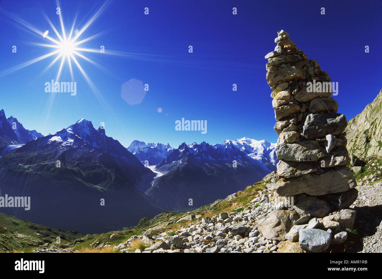 Aiguilles du Chamonix, Chamonix, France Stock Photo - Alamy