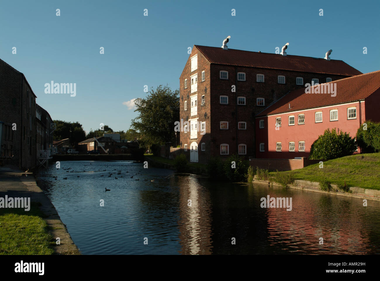 River Head Driffield East Yorks Stock Photo - Alamy