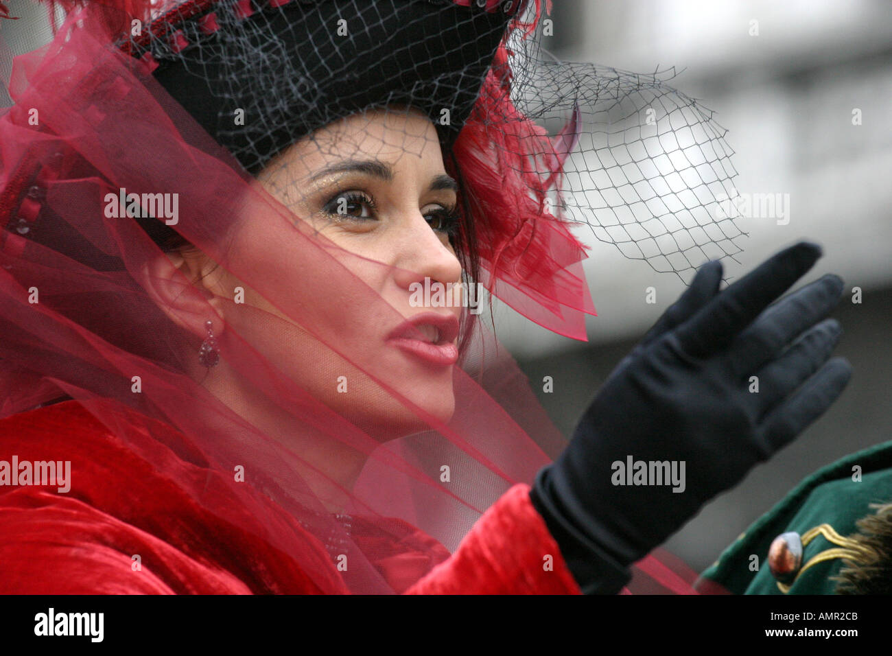 Venice Carnival contestant Stock Photo - Alamy