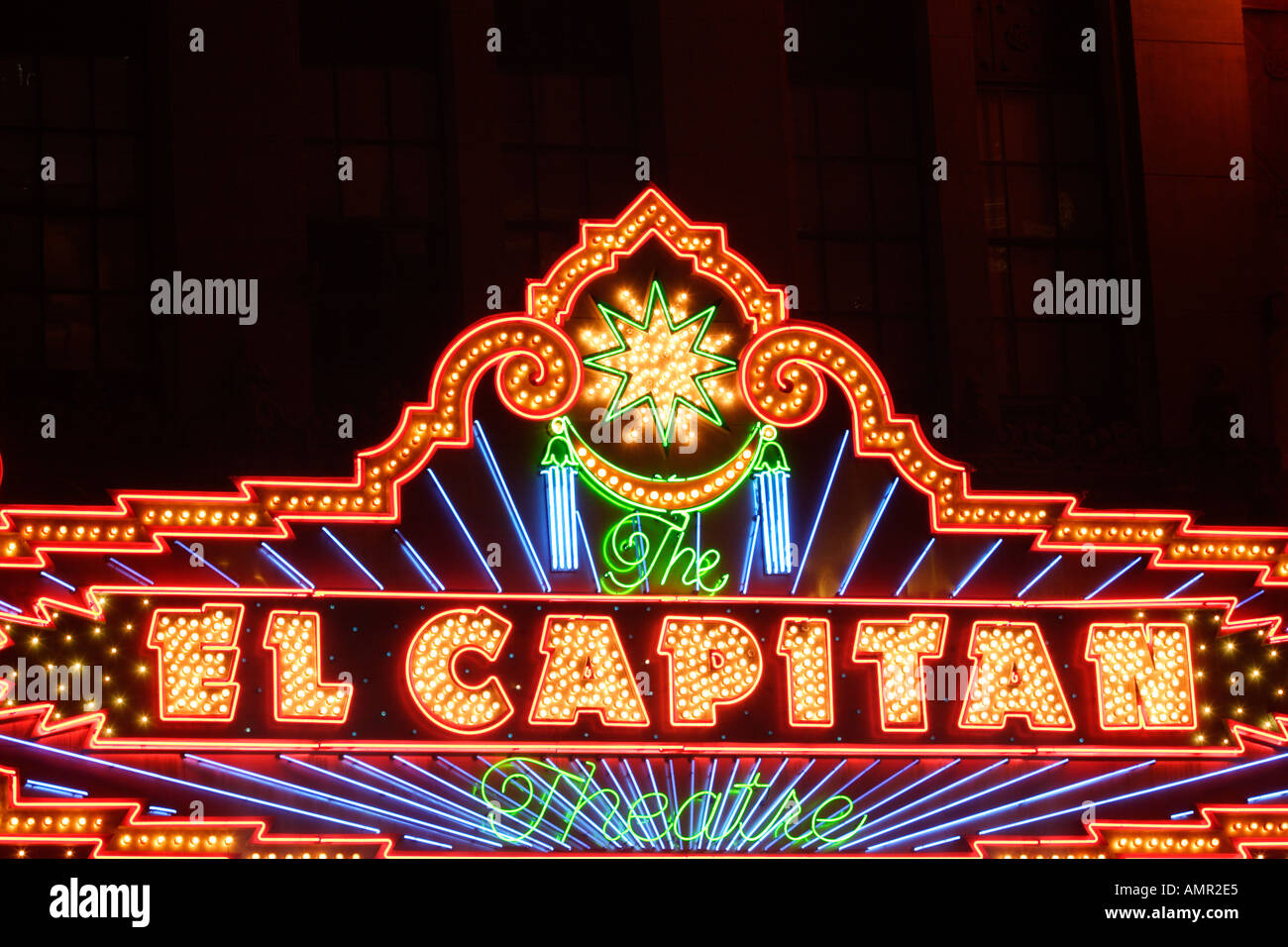 El Capitan Movie Theatre Hollywood Boulevard Los Angeles California ...