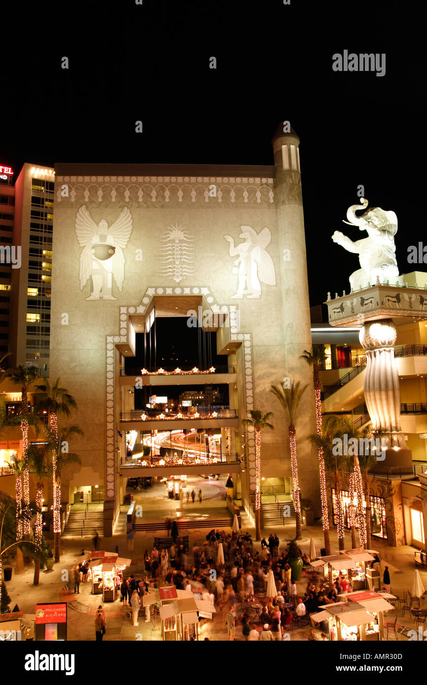 Babylon Court Hollywood and Highland Shopping Mall and Entertainment ...