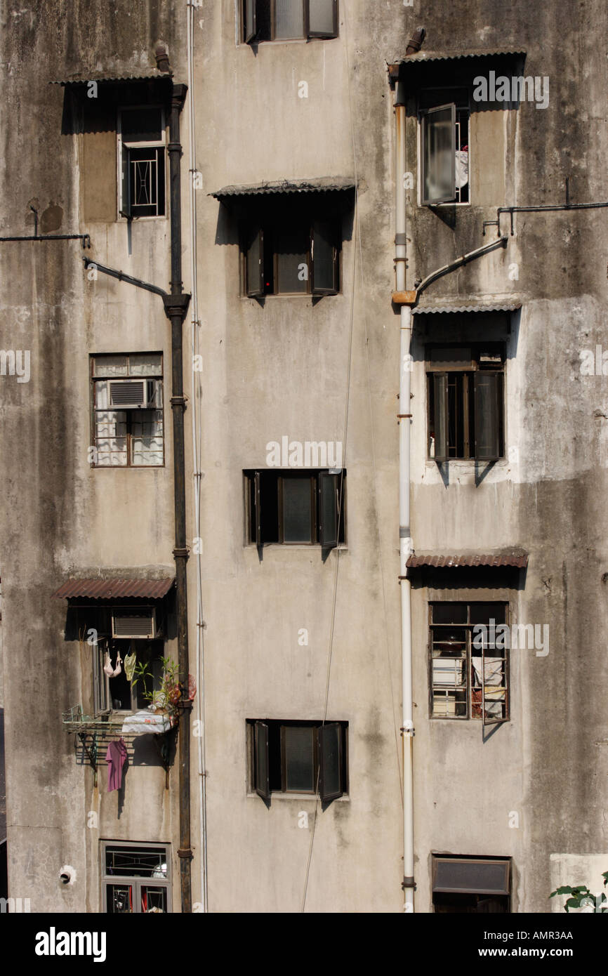 Apartment Blocks Sheung Wan Hong Kong China Asia Stock Photo - Alamy