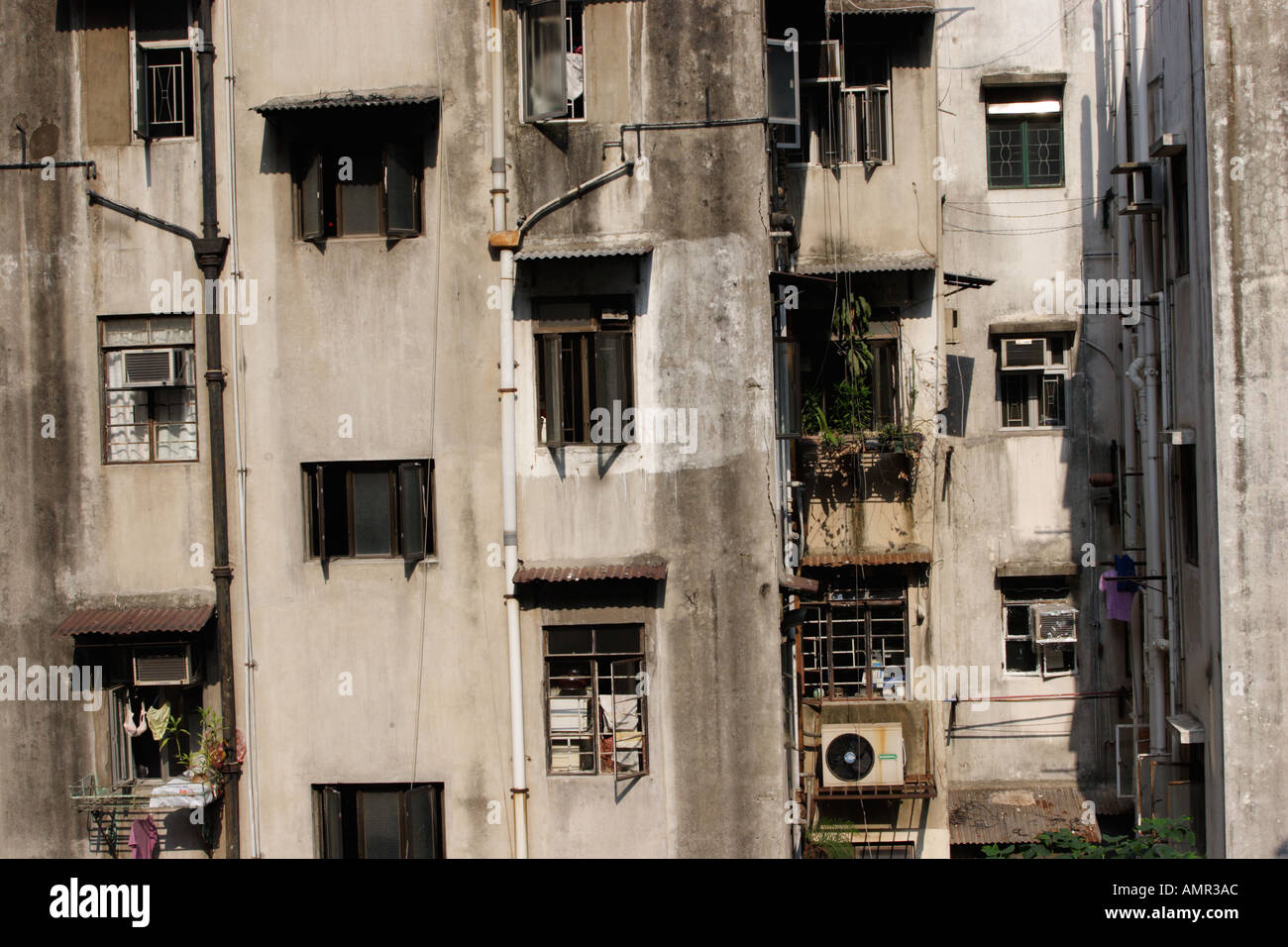 Apartment Blocks Sheung Wan Hong Kong China Asia Stock Photo - Alamy