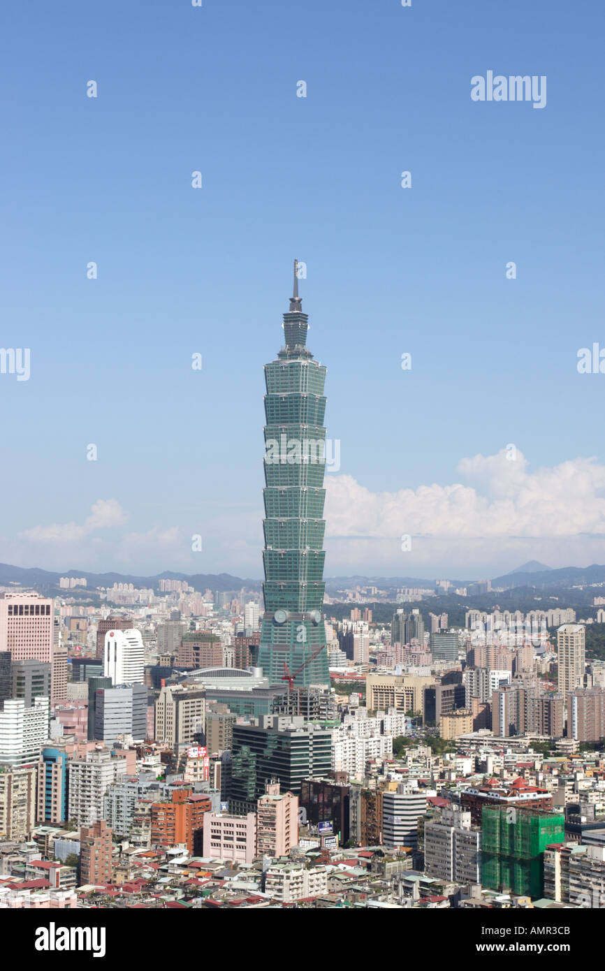 Taipei 101 Tower Taipei Taiwan Asia Stock Photo - Alamy