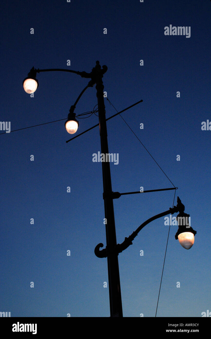 Hollywood Blvd Street Lights Stock Photo - Alamy