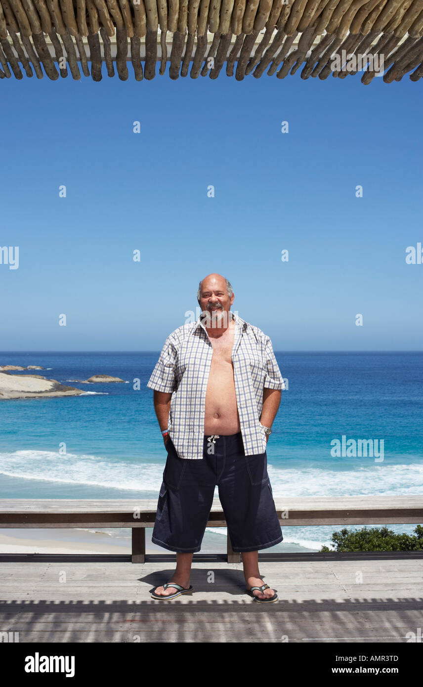 Fat Bald Man High Resolution Stock Photography and Images - Alamy