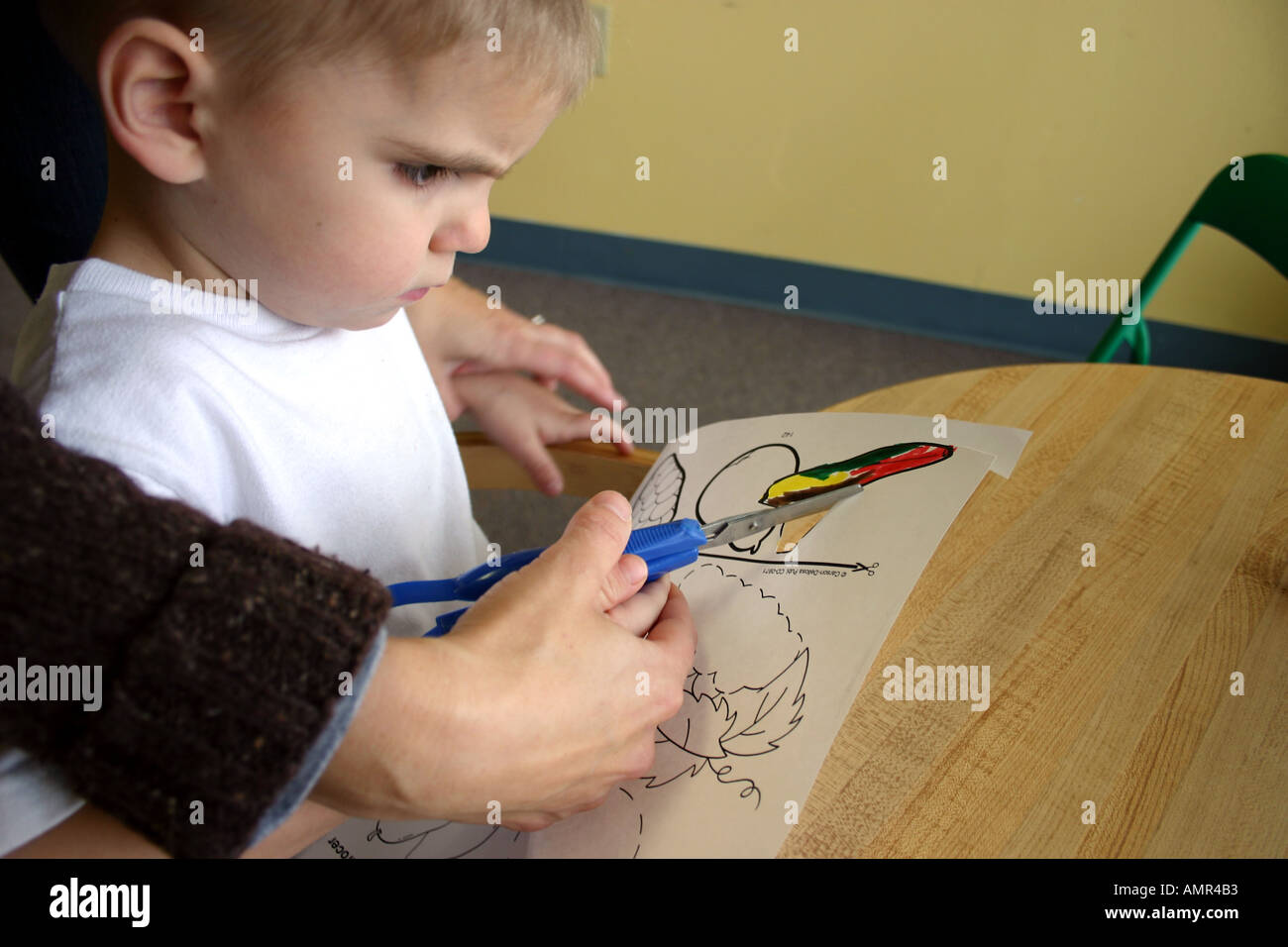 Learning fine motor skills hi-res stock photography and images - Alamy