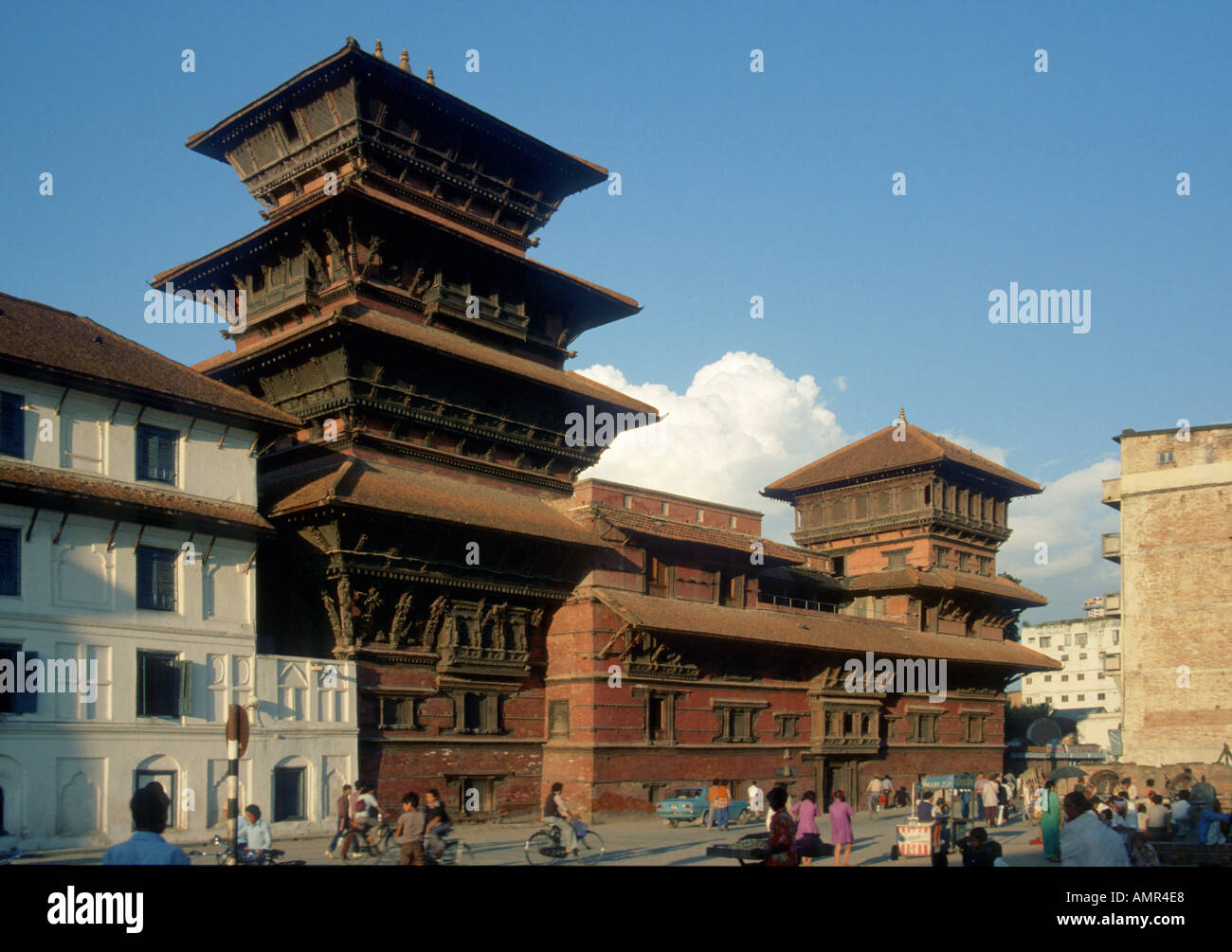 kumari living goddess palace pagoda style temple durbar square ...