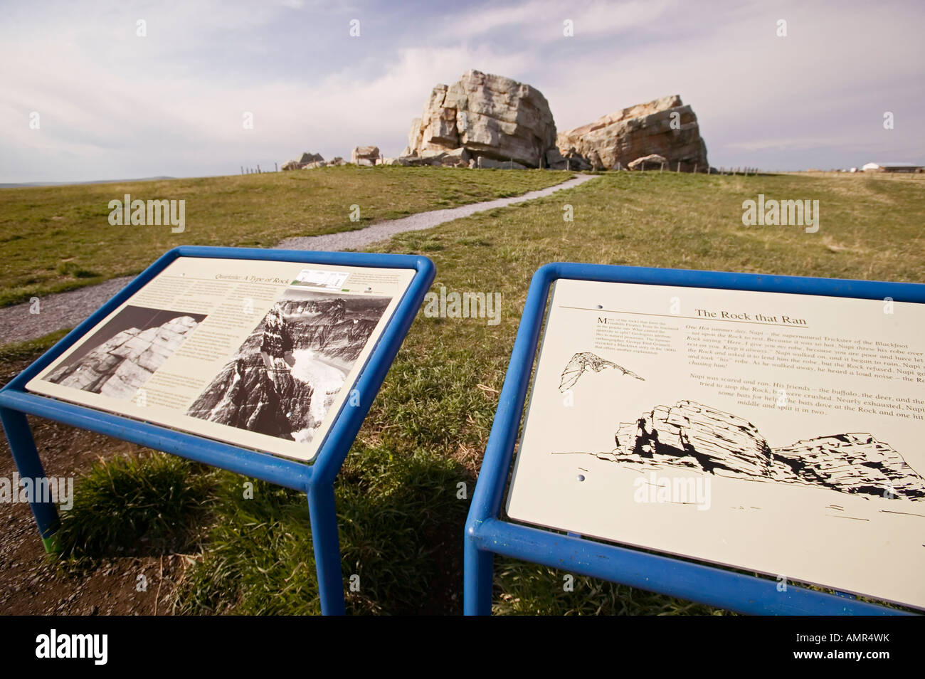 Big Rock or The Okotoks Erratic is a glacial erratic which was carried ...