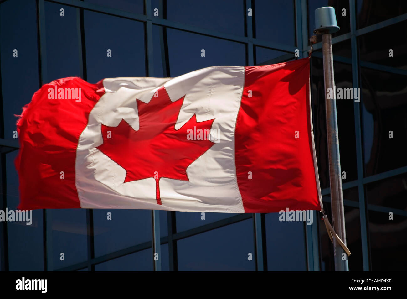 The Maple Leaf, red and white coloured Canadian flag was inaugurated ...