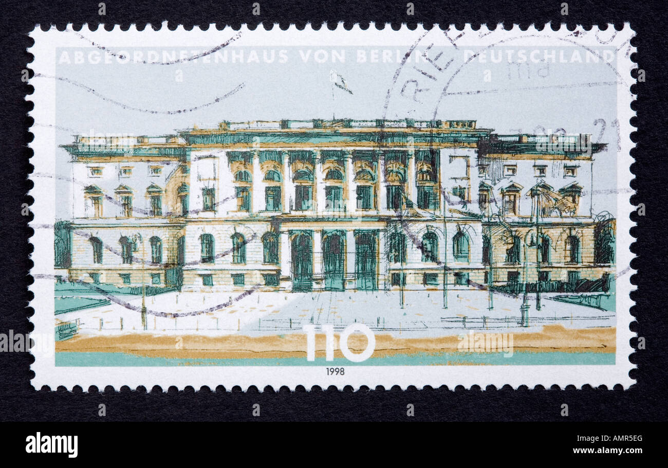 German postage stamp berlin hi-res stock photography and images - Alamy