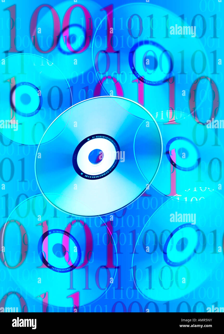 Binary code cd rom disc hi-res stock photography and images - Alamy