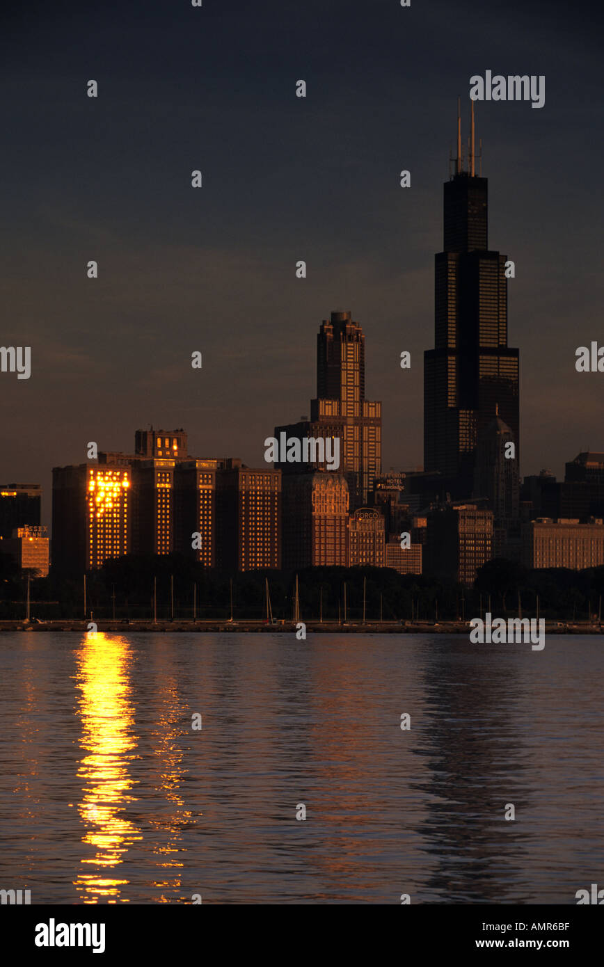 Sears tower chicago detail hi-res stock photography and images - Alamy