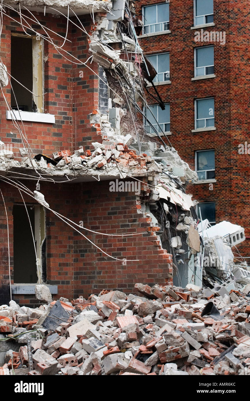 Demolish derelict dereliction hi-res stock photography and images - Alamy