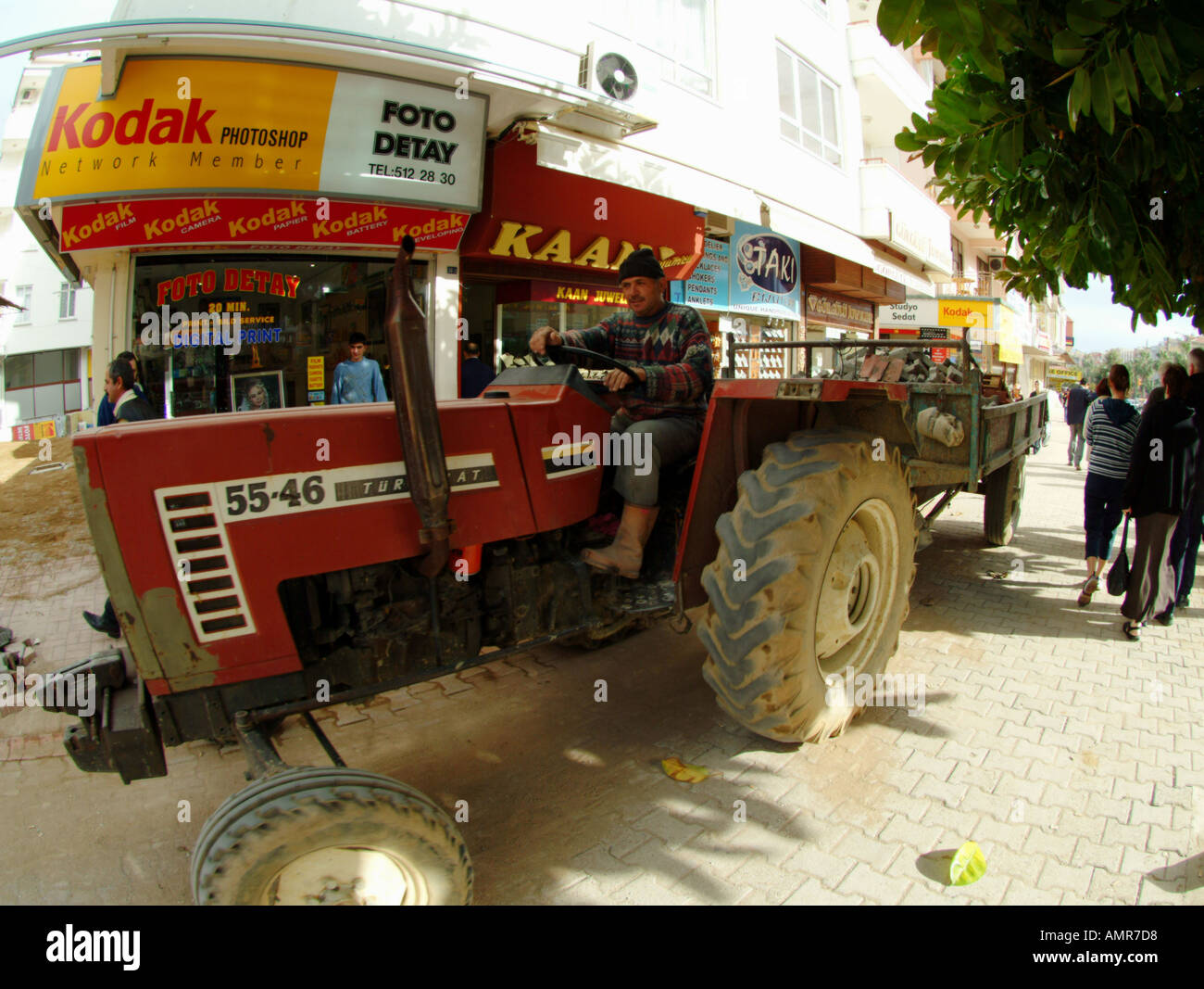 Turkish man tractor hi-res stock photography and images - Alamy